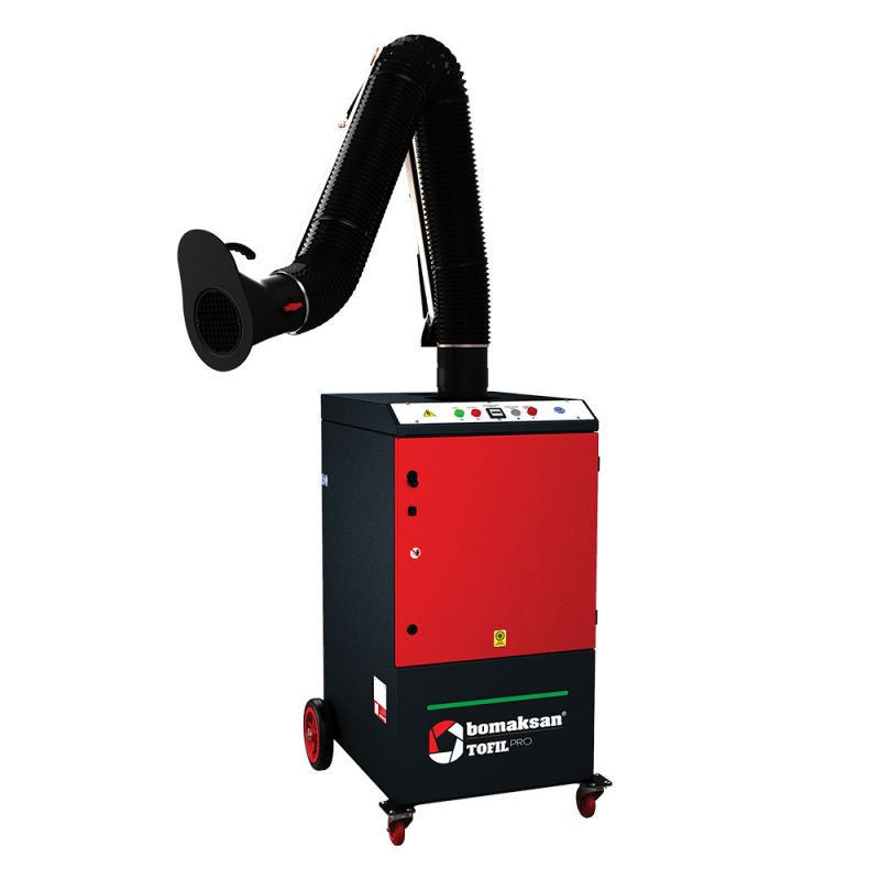Bomaksan PRO Fume Extraction System | Single Arm | AWS