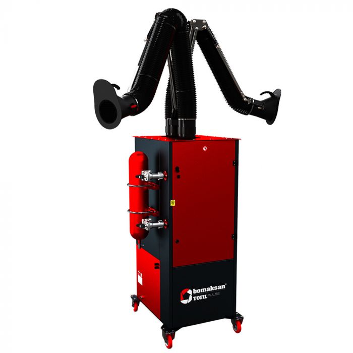 Bomaksan Pulse2 Fume Extraction System | Twin Arm | AWS