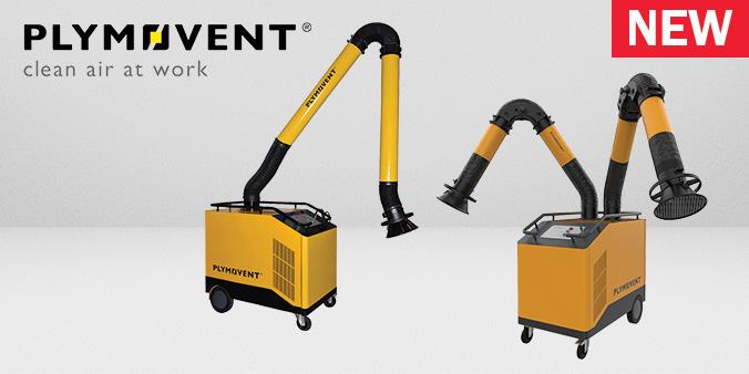 NEW Plymovent Portable LEV Fume Extraction Options Available! | AWS Blog